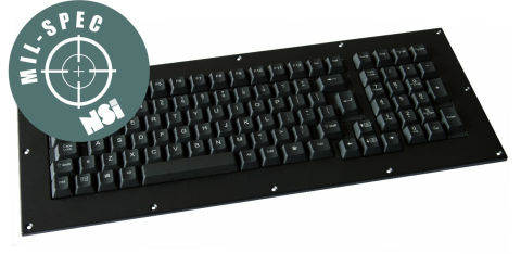 Military keyboard | NSI industrial keyboards and pointing devices