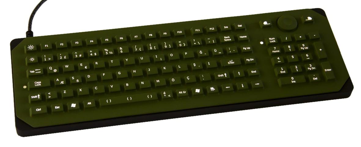 Militärische robuste Tastaturen und Trackballs | NSI industrial ...